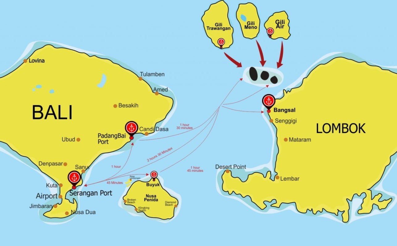 Getting To The Gili's - Go Gili Diving